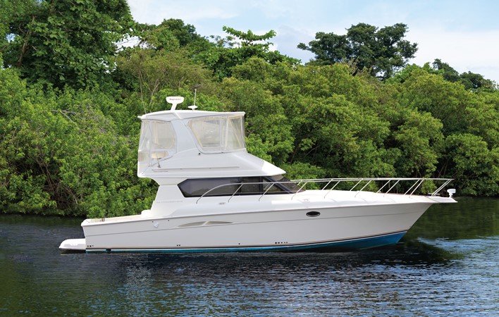 Silverton Convertible WORTH THE WAIT II Sport Yacht SILVERTON 44' 6 ...
