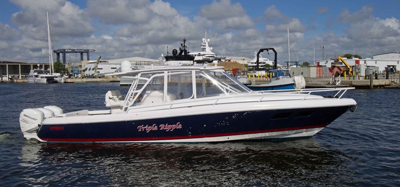 Triple Ripple Cruising Yacht INTREPID POWERBOATS INC. 37' 5" 2018 | YATCO