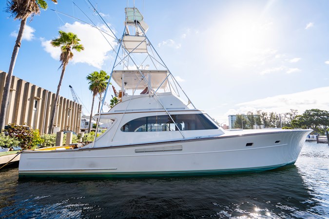 JIZZIE Sport Fisherman MERRITT BOAT WORKS 46' 1985 | YATCO