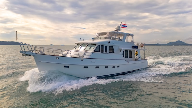 MAXIA III Trawler Yacht GRAND BANKS MARINE 62' 8" 2007 | YATCO