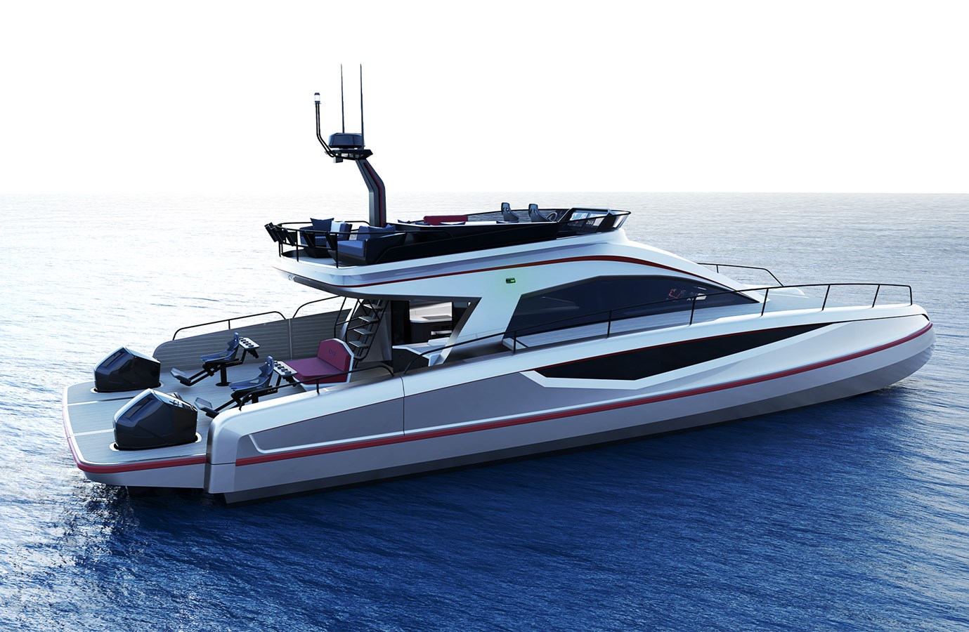 2025 INFINITI POWERCATS Yacht for Sale | 60' Catamaran United Arab ...